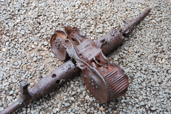 WW2 Dug Up Relic Guns