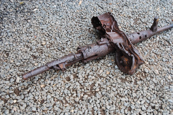 WW2 Dug Up Relic Guns
