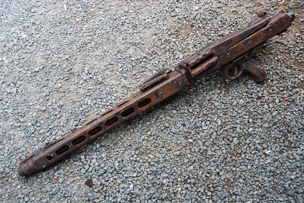 WW2 Dug Up Relic Guns