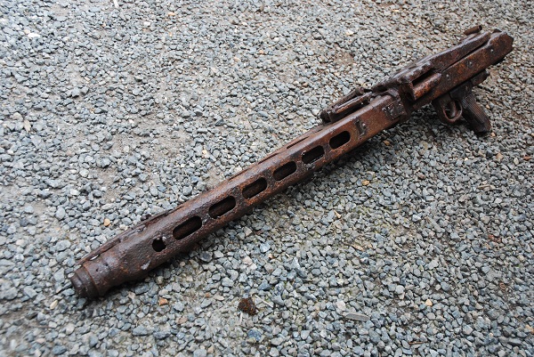 WW2 Dug Up Relic Guns