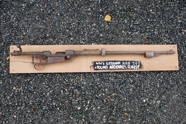 WW2 Dug Up Relic Guns