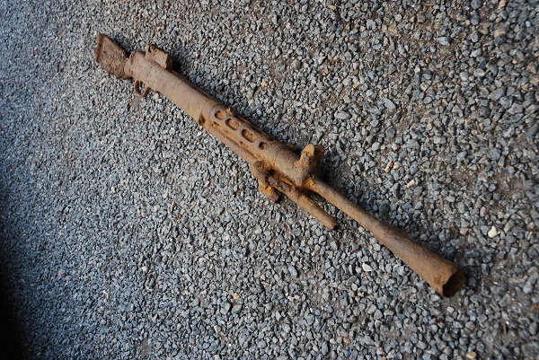 WW2 Dug Up Relic Guns