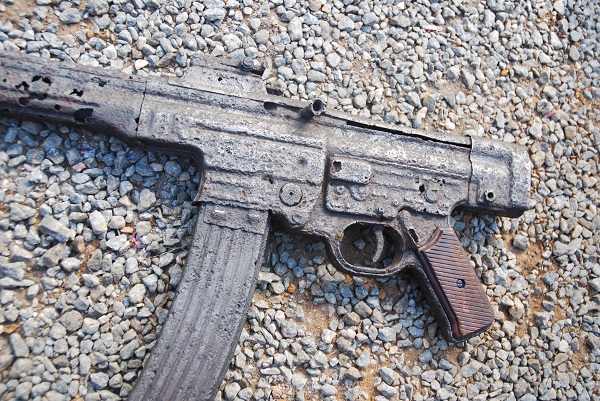 WW2 Dug Up Relic Guns