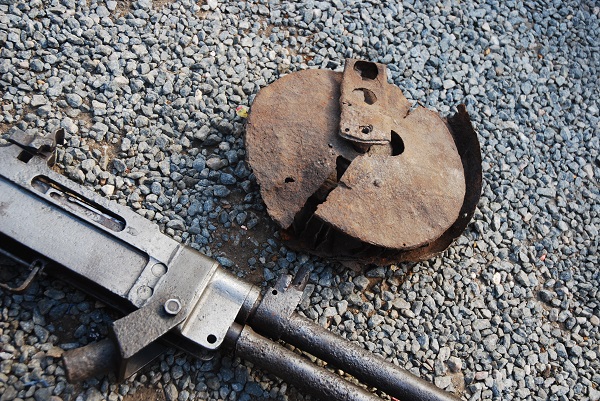 WW2 Dug Up Relic Guns