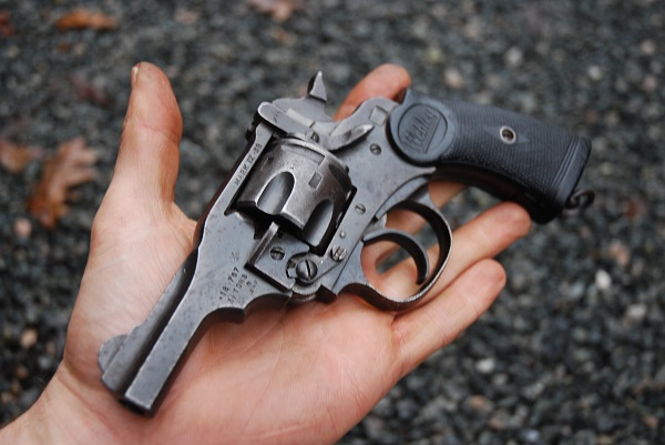 Deactivated British Army Revolver | Enfield service revolver ...
