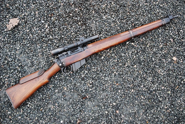 Deactivated Lee Enfield no.4 t Sniper Rifle | no.4 t Sniper Rifle