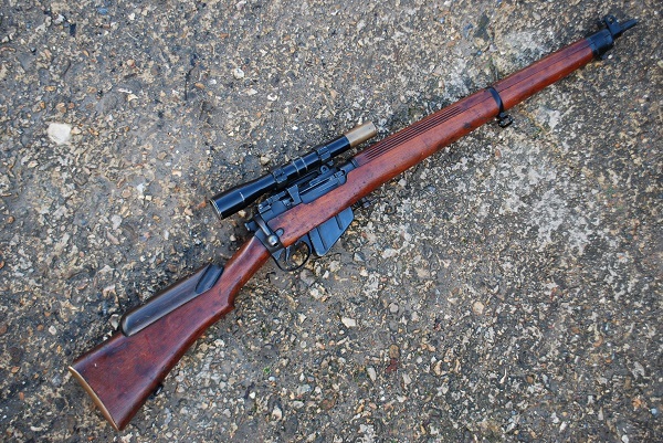 Deactivated Lee Enfield no.4 t Sniper Rifle | no.4 t Sniper Rifle